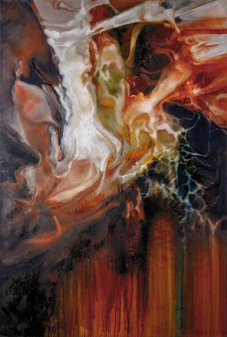 Portrait Painting by Nat Apanay | Saatchi Art