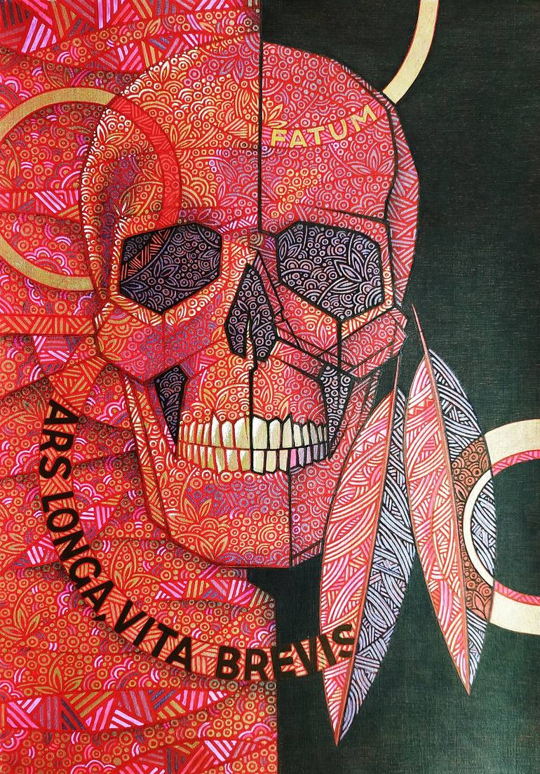 ARS LONGA, VITA BREVIS Drawing by Andres Art | Saatchi Art