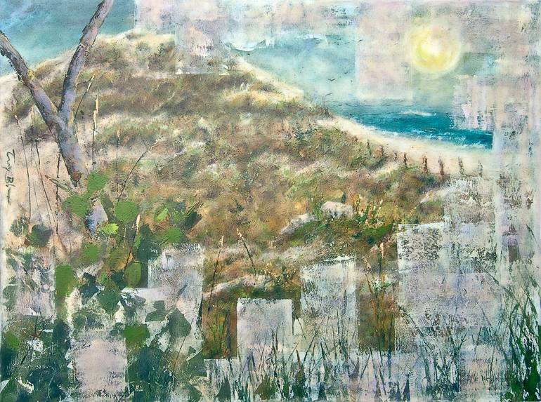 Florida Dunes 3 Painting by Tony Blue | Saatchi Art