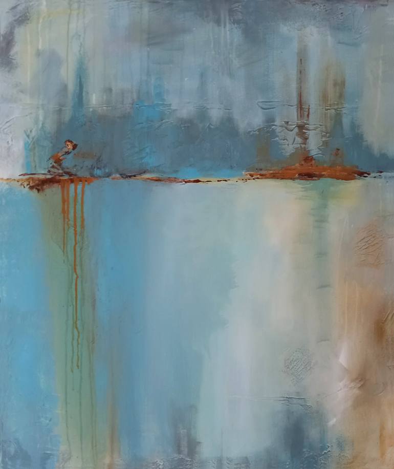 London Town Painting by Sarah Horsfall | Saatchi Art