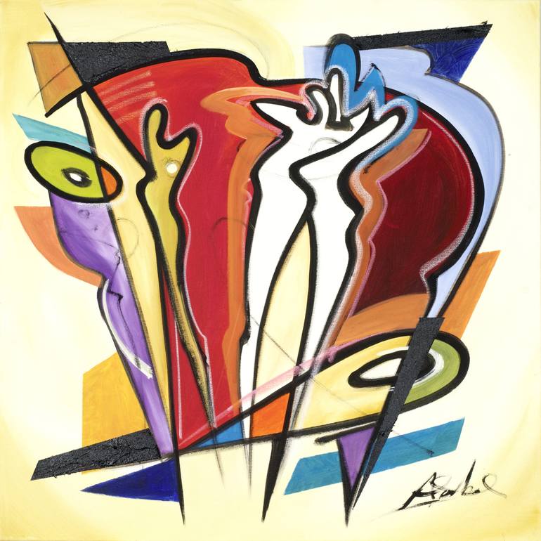 Together, Limited Edition 1 of 25 Printmaking by Alfred Gockel ...