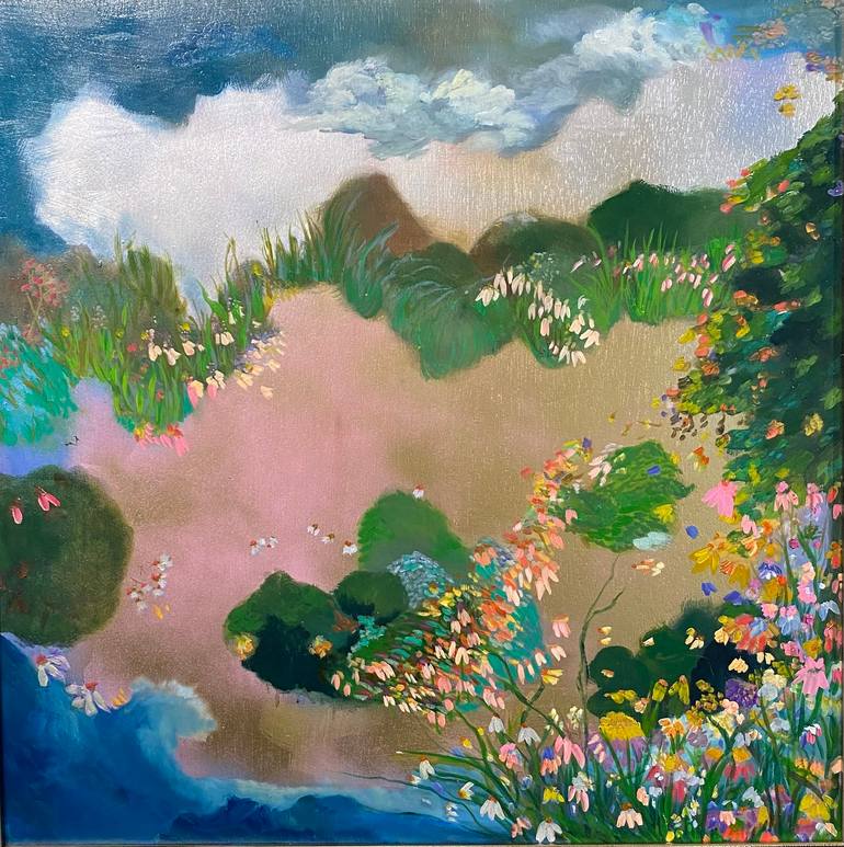 I'd Love to Show You Painting by Anne Cleary | Saatchi Art