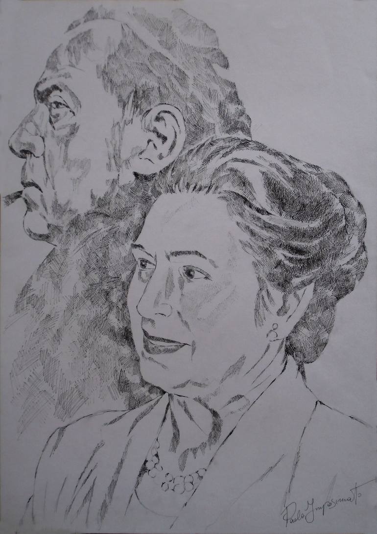 ANNIGONI Drawing by Paola Imposimato | Saatchi Art