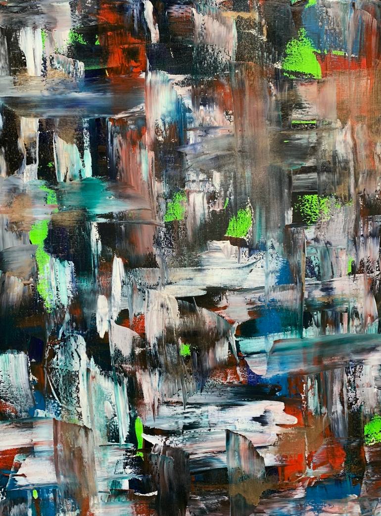 Here We Go Again 12 Painting by Christina Workman | Saatchi Art