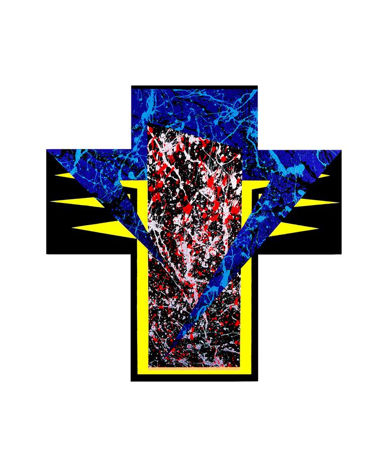 ERZULIE--RED EYES (VOODOO CROSSES) Painting by Ken Beckles | Saatchi ...