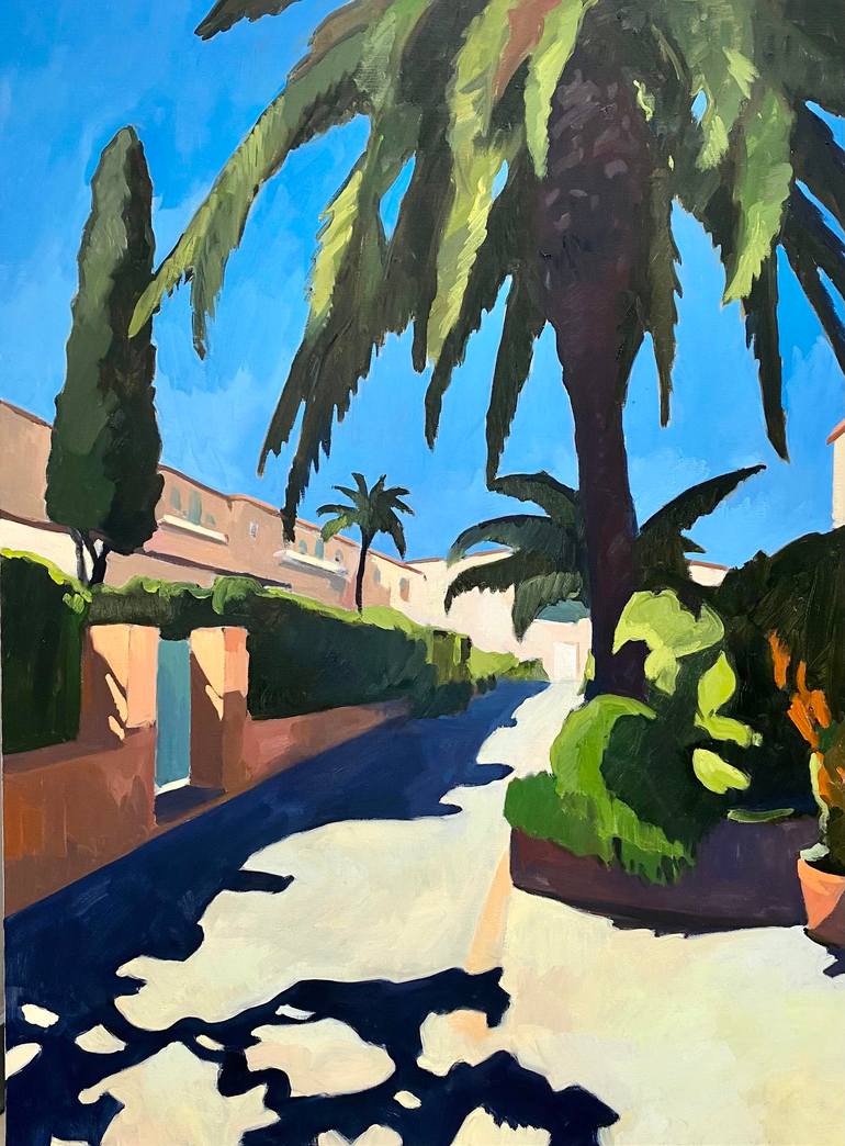 Fly with me tonight Painting by Thierry Lefort | Saatchi Art