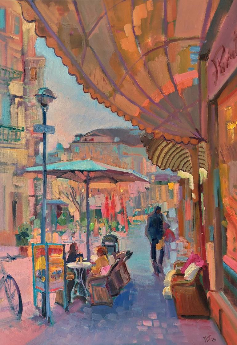 Warm Evening Painting by Katharina Valeeva | Saatchi Art