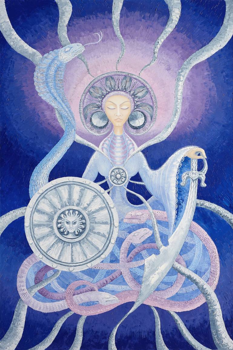 ANAT (Artist Eva Barro) Painting by X Eight Gallery | Saatchi Art