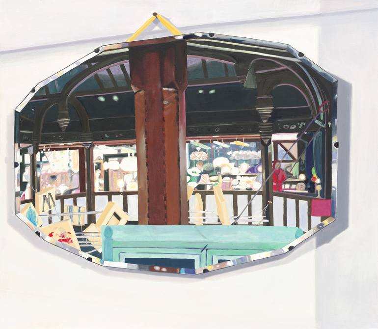 LIBERTY MIRROR Painting by Emma Foss | Saatchi Art