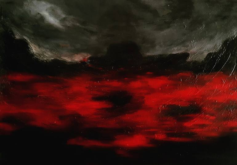 Red sea Painting by Elli Zarifi | Saatchi Art