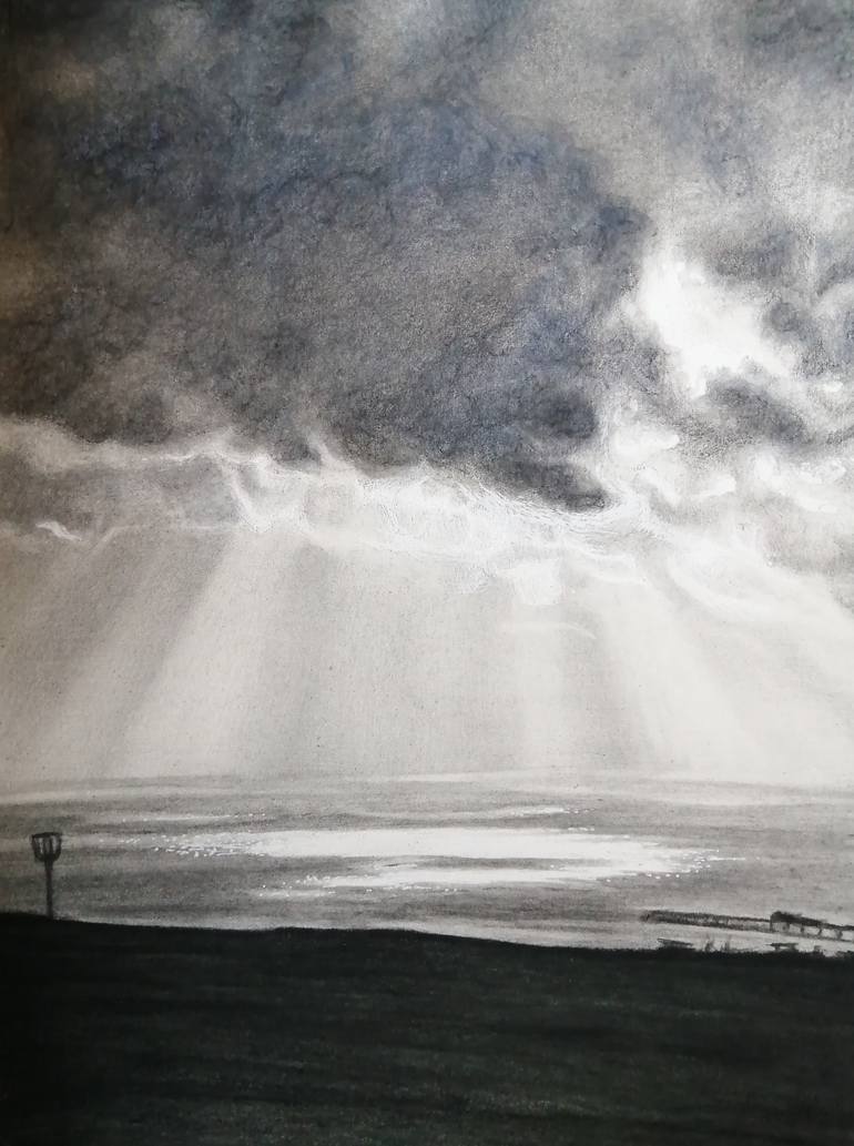 Silver Lining 1 Drawing by Lisa Punter | Saatchi Art