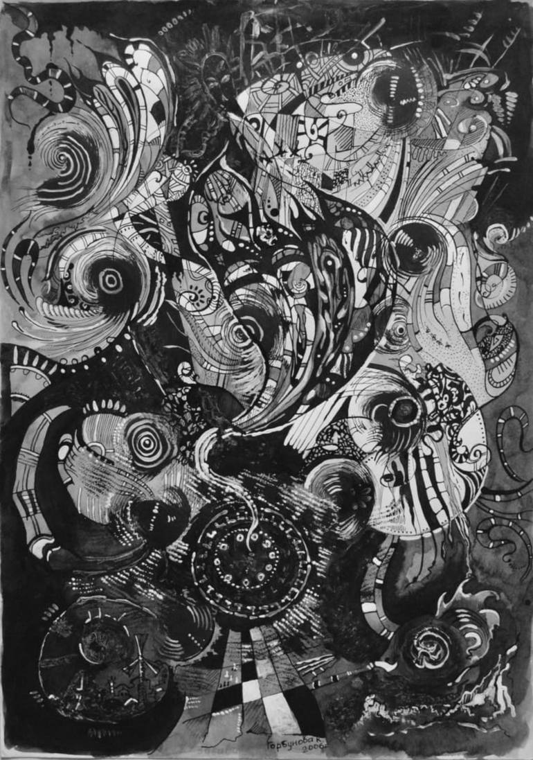 Twisted Amusement Painting by Artists Lab | Saatchi Art