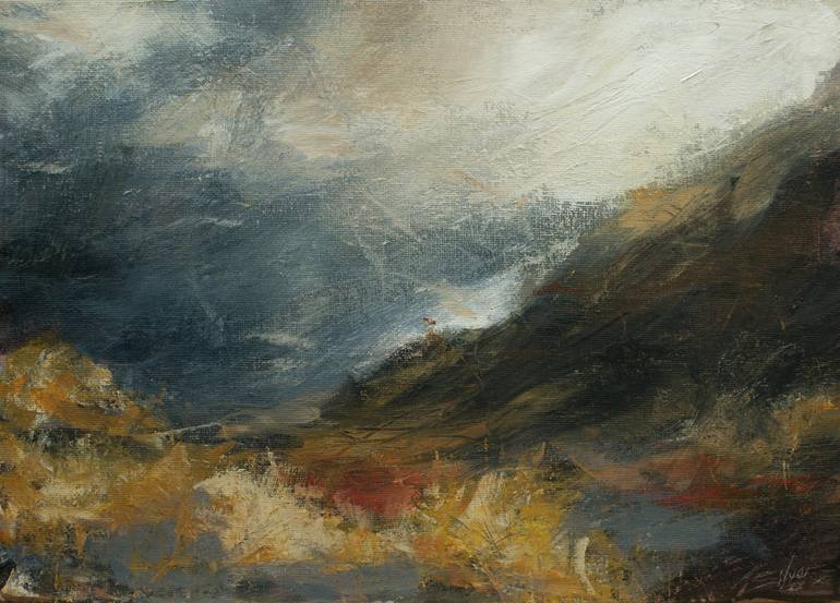 Abstract Landscape Painting by John Silver | Saatchi Art
