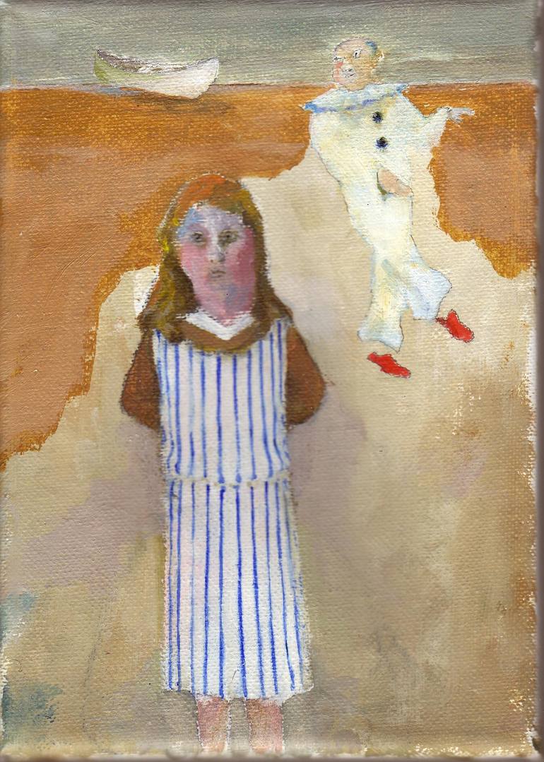 In a Pea Green Boat Painting by Graham Binks | Saatchi Art