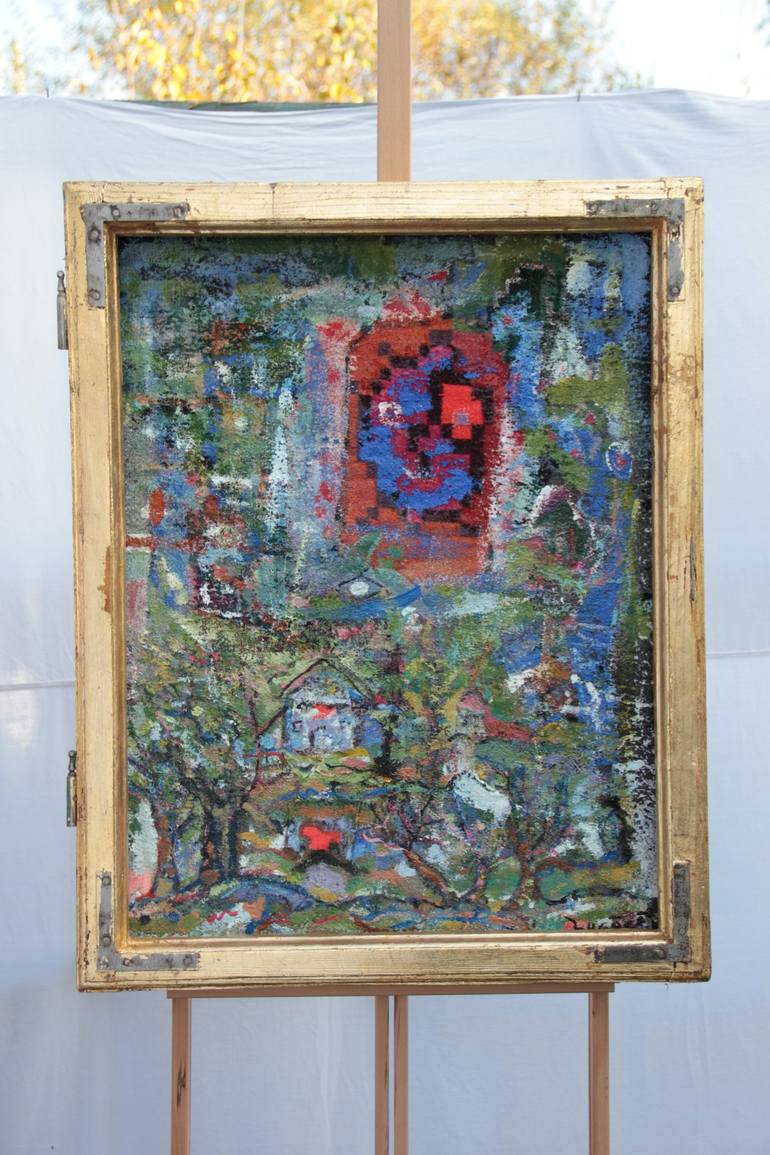 Minecraft vs Chlorophyll Painting by Flavius Lucacel | Saatchi Art