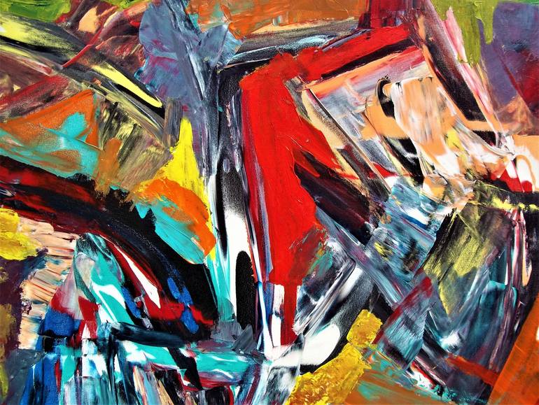 Push & Pull Painting by Eric Wagoner | Saatchi Art