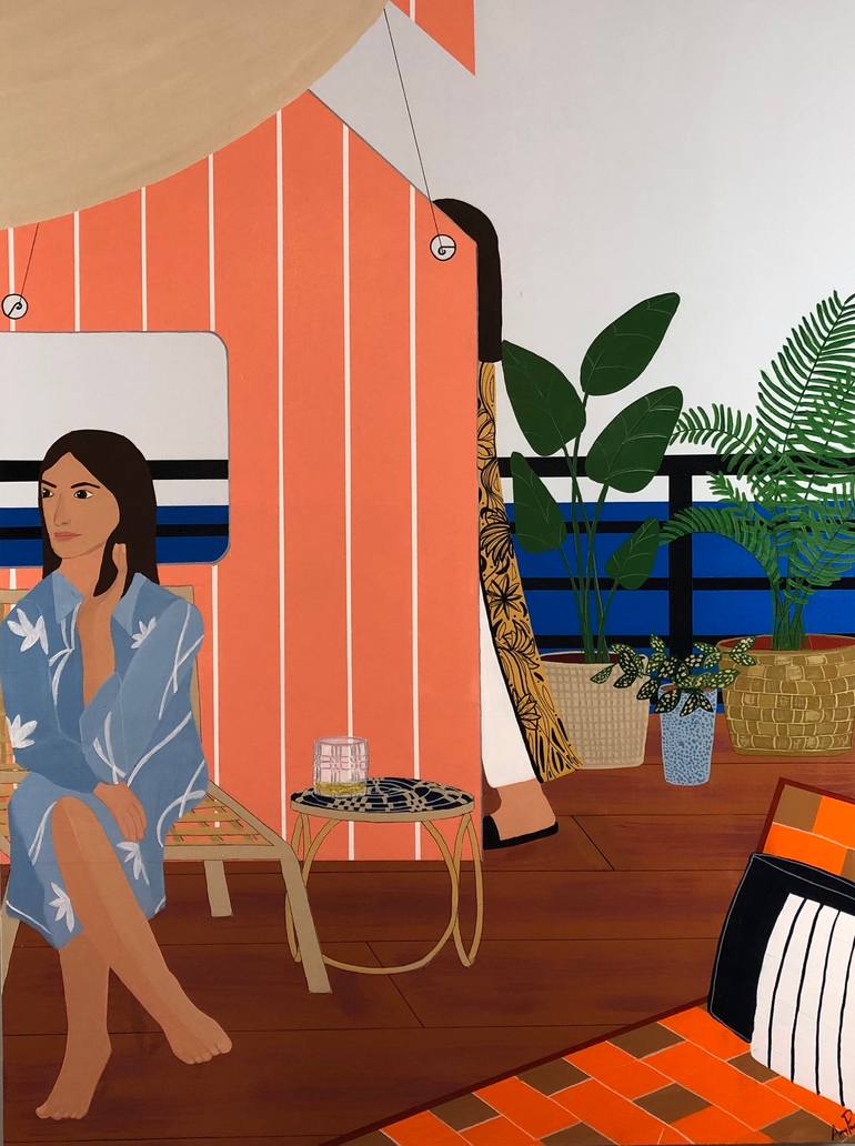 Tomorrow by noon Painting by Amy Penner | Saatchi Art