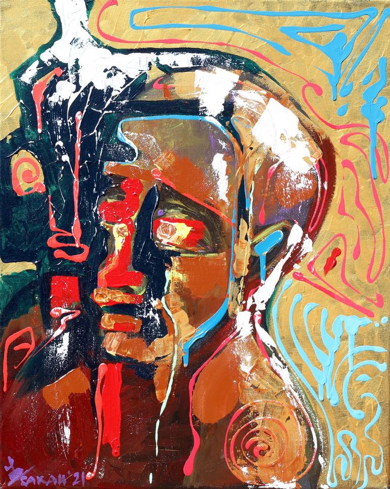 Whitewashing Painting by Sarah Louise Wilson | Saatchi Art