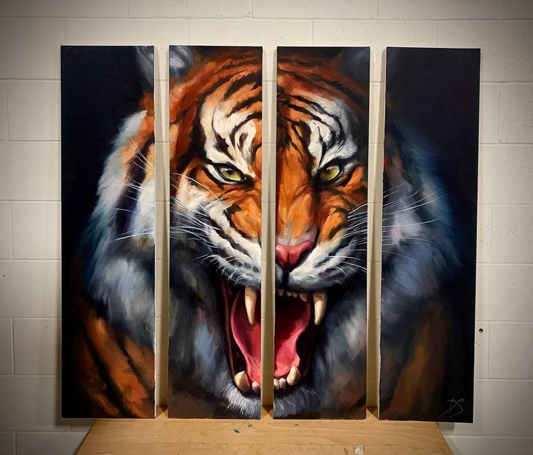 Illusion of Confinement Painting by Dimitri Sirenko | Saatchi Art