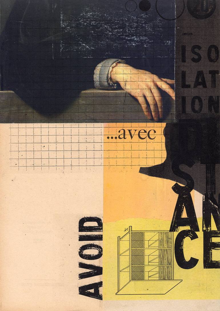 Isolation Collage by Julian Foster | Saatchi Art