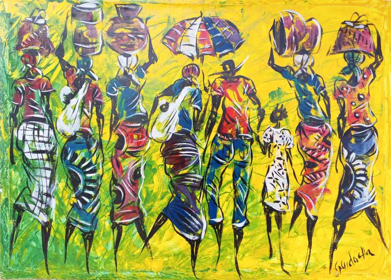 Afrikaanse kunst, アフリカの芸術, 非洲艺术, 아프리카 미술, Contemporary African Painting ...
