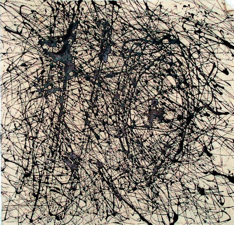 Latex Abstract 01 Painting by John Wang | Saatchi Art