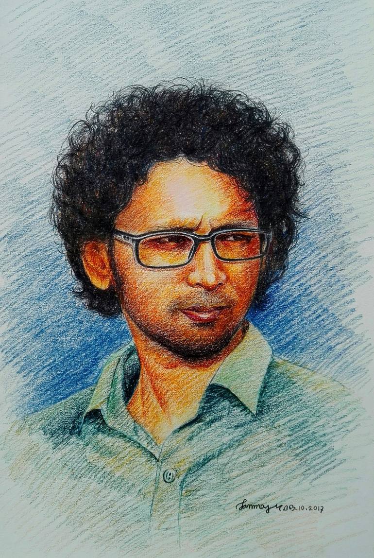 Ananya Azad Drawing by Tanmoy Mitra | Saatchi Art
