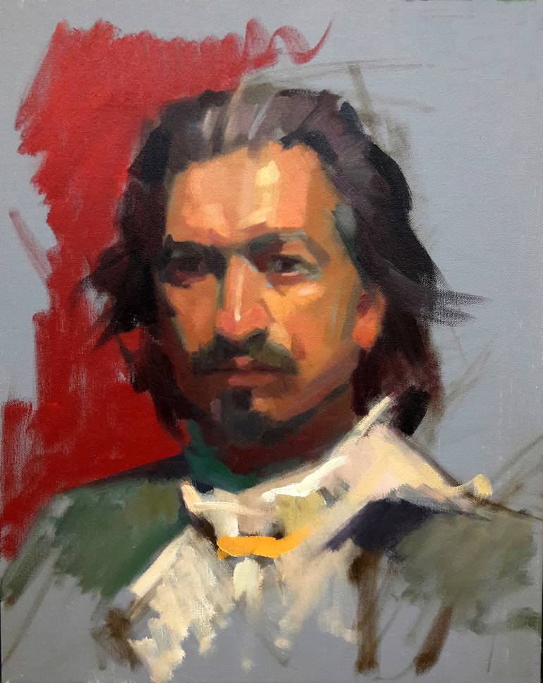 Opera Singer Painting by Katya Held | Saatchi Art