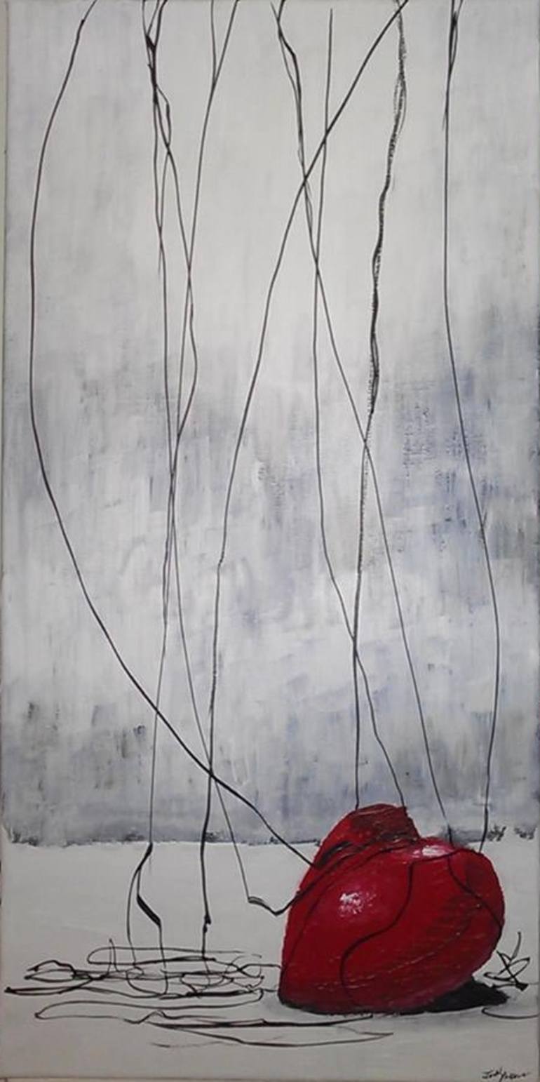 Heartstrings Painting by John Yandall | Saatchi Art