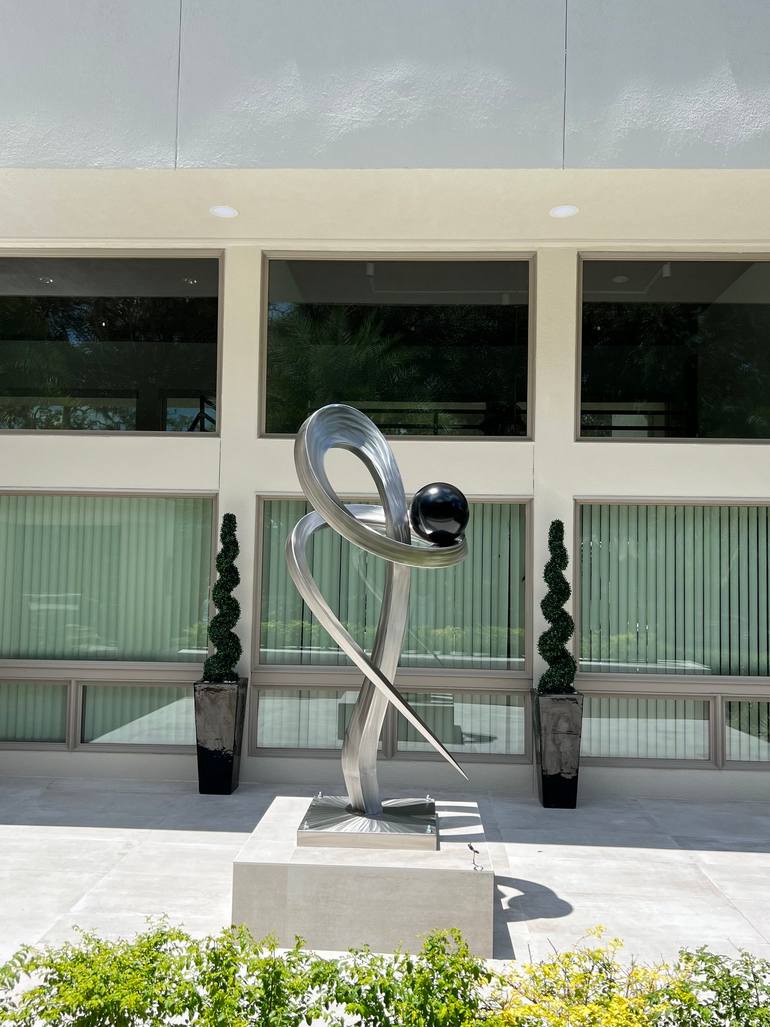 Uncoil Outdoor Sculpture by Eugene Perry | Saatchi Art