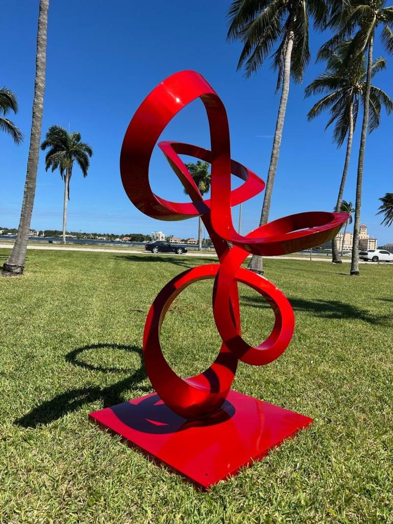 Infinite Maze Outdoor Sculpture by Eugene Perry | Saatchi Art