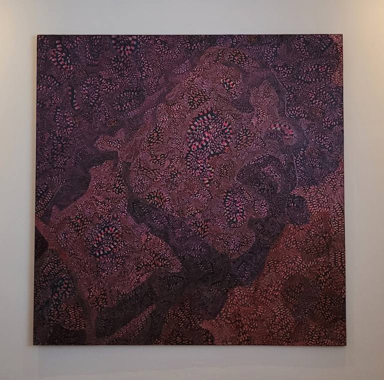 Jimi Hendrix: Illusory Visual Spread Collage by Mick Start | Saatchi Art