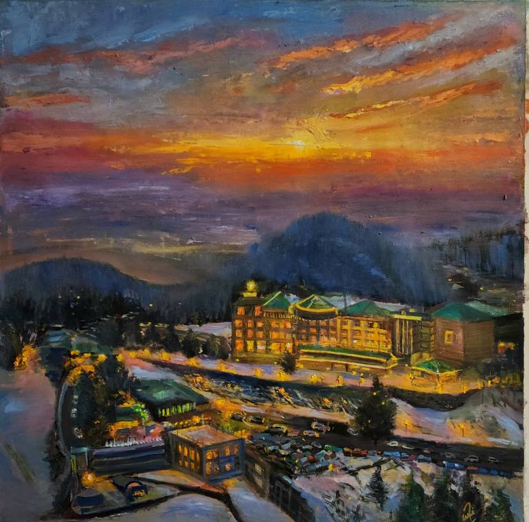 My silver lining Painting by Farheen kanwal | Saatchi Art