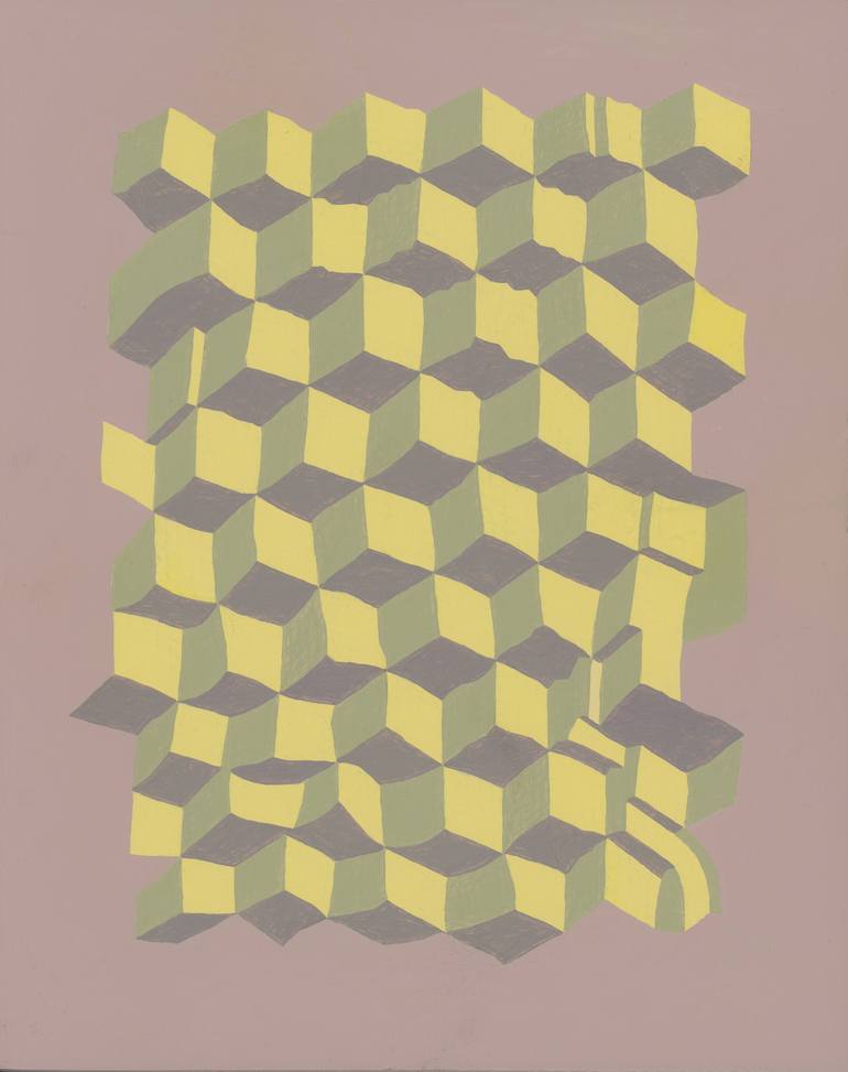 Quad Formation #8 Painting by Clint Fulkerson | Saatchi Art