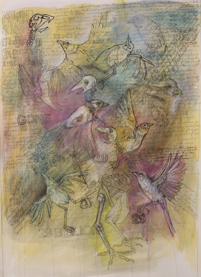 Gone Drawing by Donalee Peden Wesley | Saatchi Art