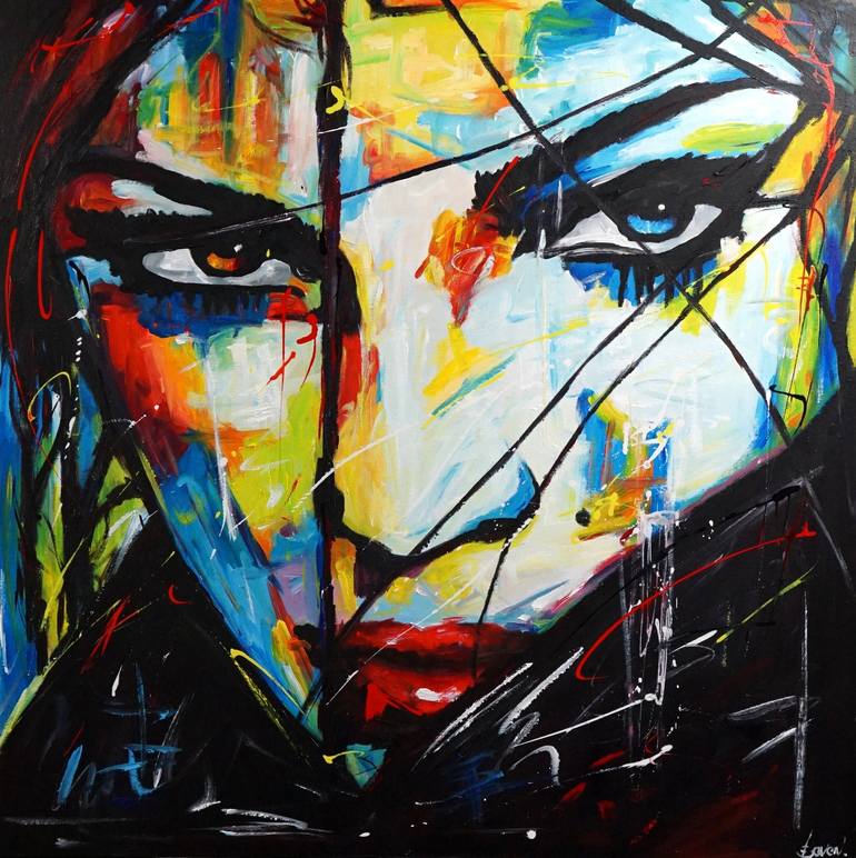 I'm a spy Painting by Rafal Stach | Saatchi Art
