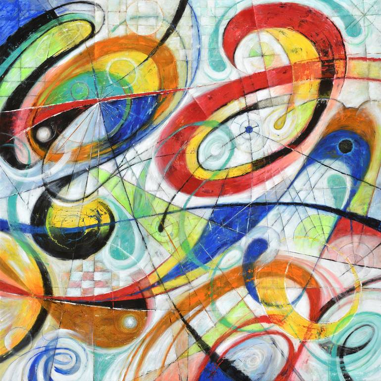 Flying Colors Painting by Hilber Nelson | Saatchi Art