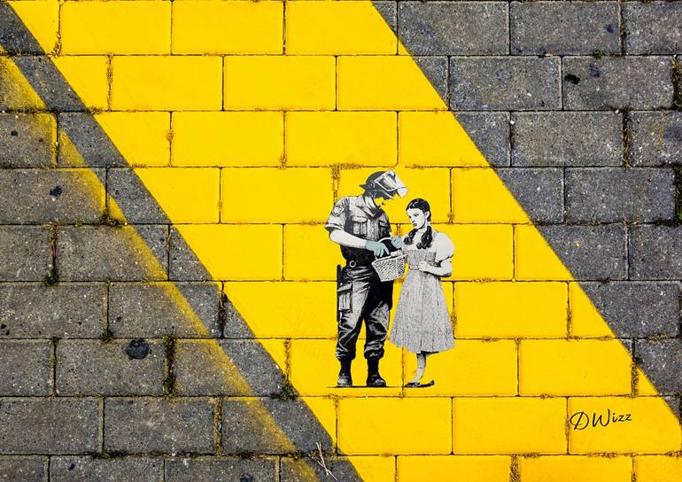 Yellow Brick Road Painting by D Wizz | Saatchi Art