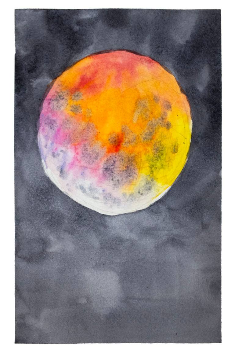 Luna del Sur Painting by Emily Handley | Saatchi Art