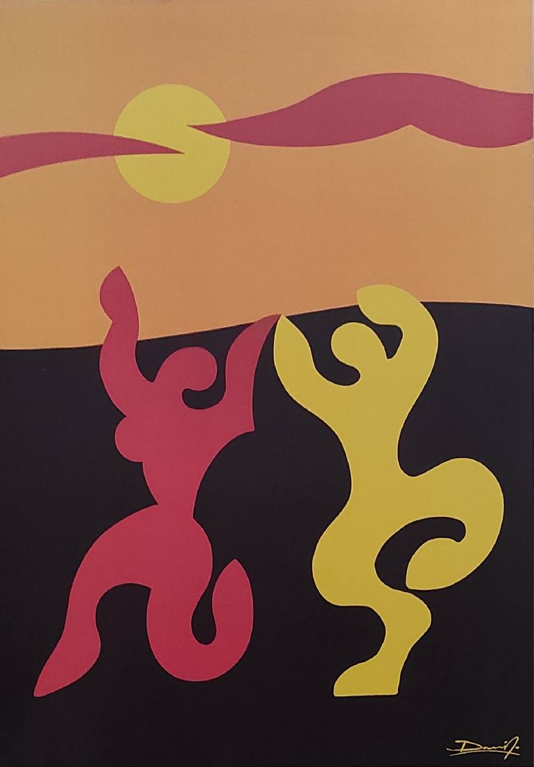 Lovers Painting by Danilo Mančić | Saatchi Art