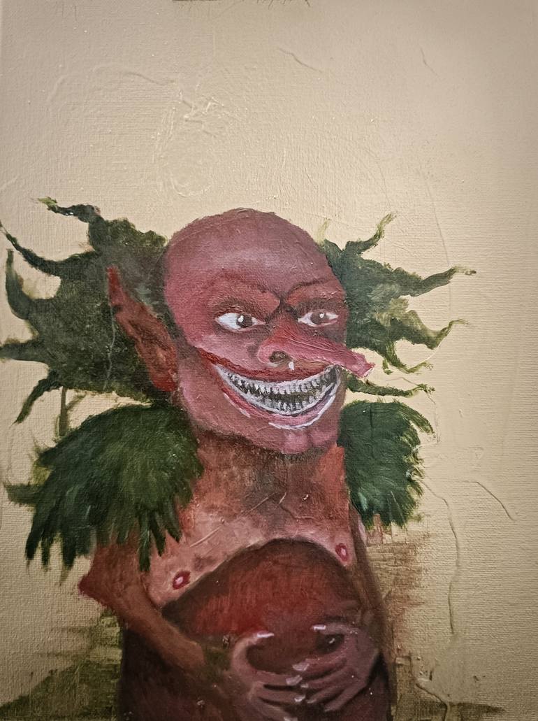 Greed Painting by Cristiano Blasi | Saatchi Art