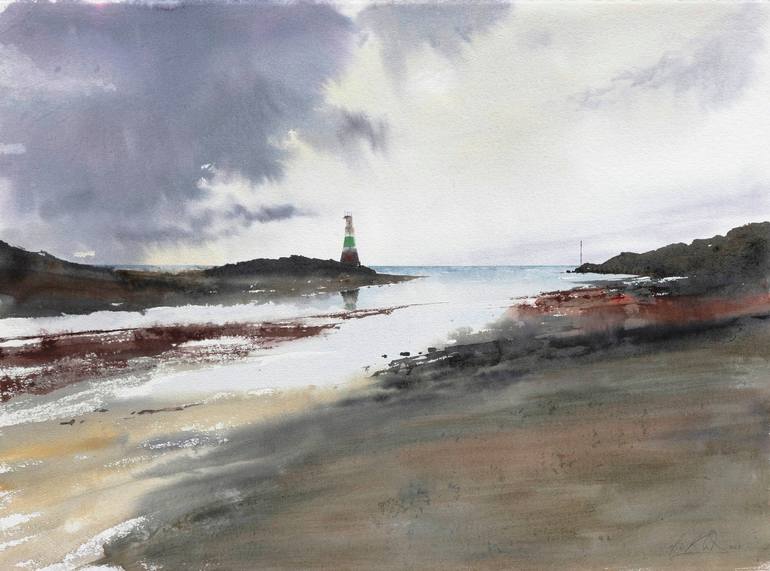 Dahouët (Whispering Mouth). Painting by Martin Beresford | Saatchi Art