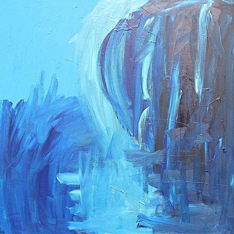 Blue Painting by Richard Ray | Saatchi Art