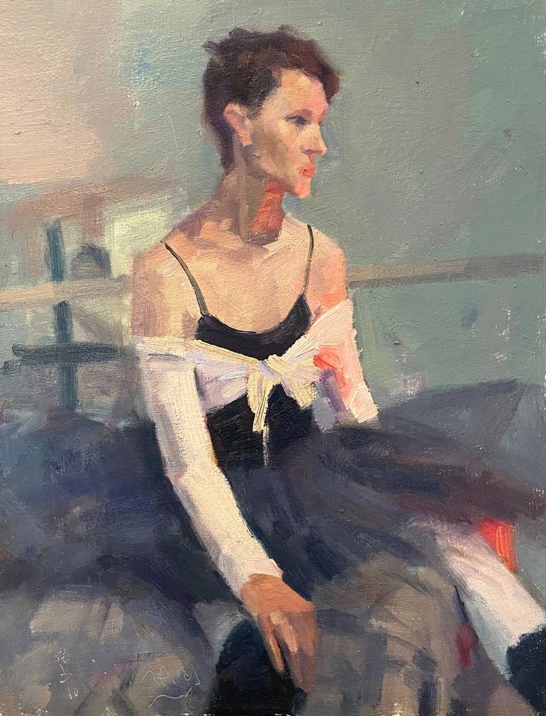 Life Model Painting No.201 Painting by Paul Cheng | Saatchi Art