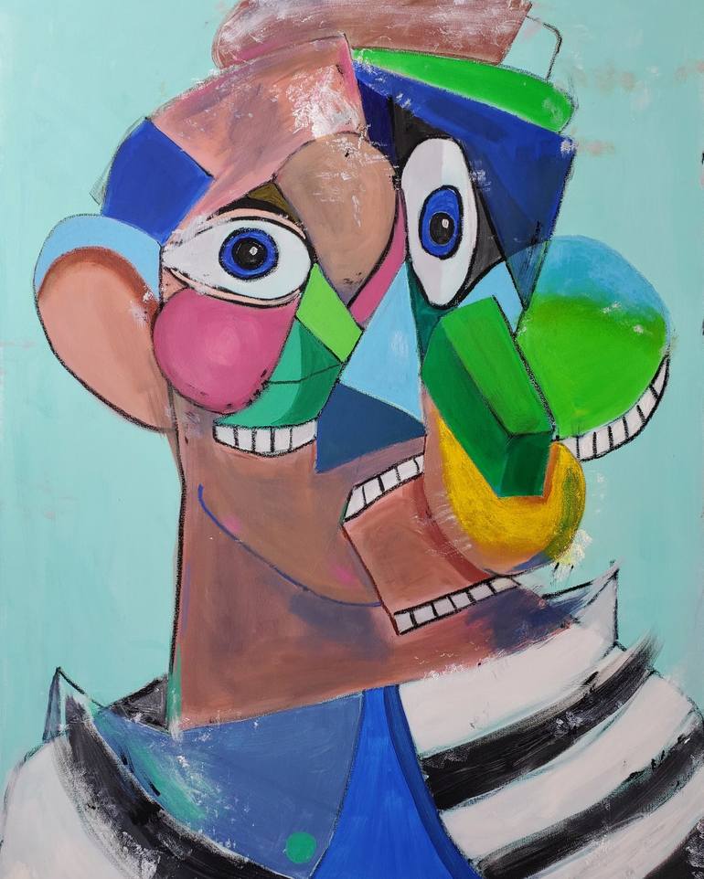 Gaultier the sailor Painting by Roy Fabry | Saatchi Art