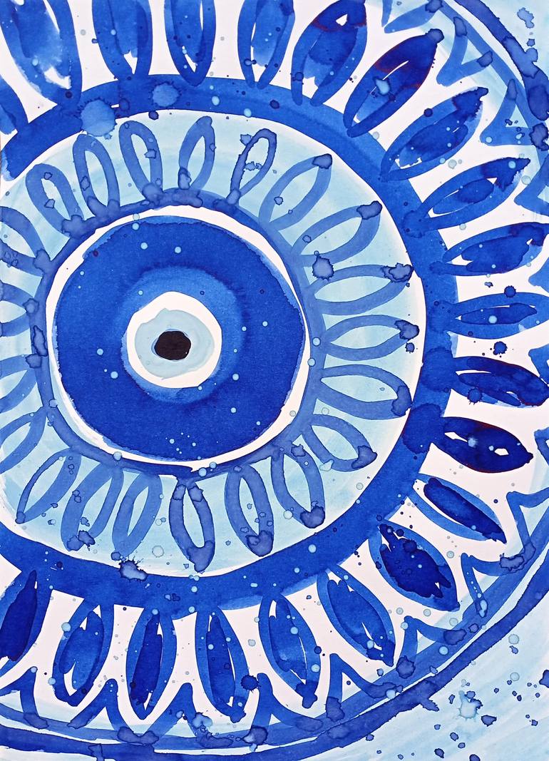 Creation and destruction Drawing by Anna Aristova | Saatchi Art