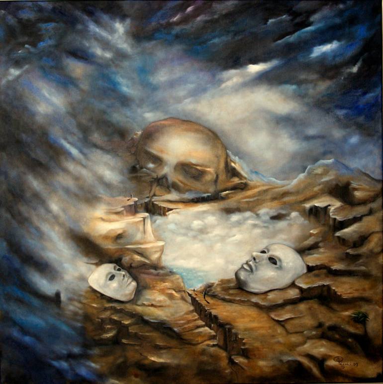 Viaggio nell'onirico Painting by Giuseppe Alberto Regoli | Saatchi Art