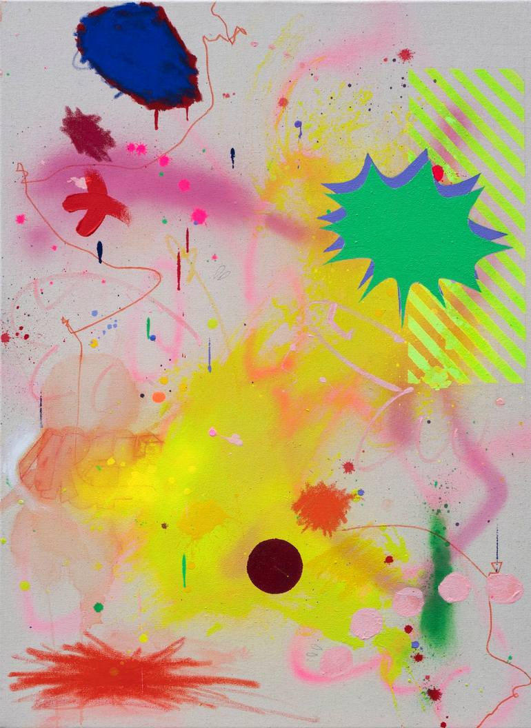 Wild Time Painting by James Tebbutt | Saatchi Art