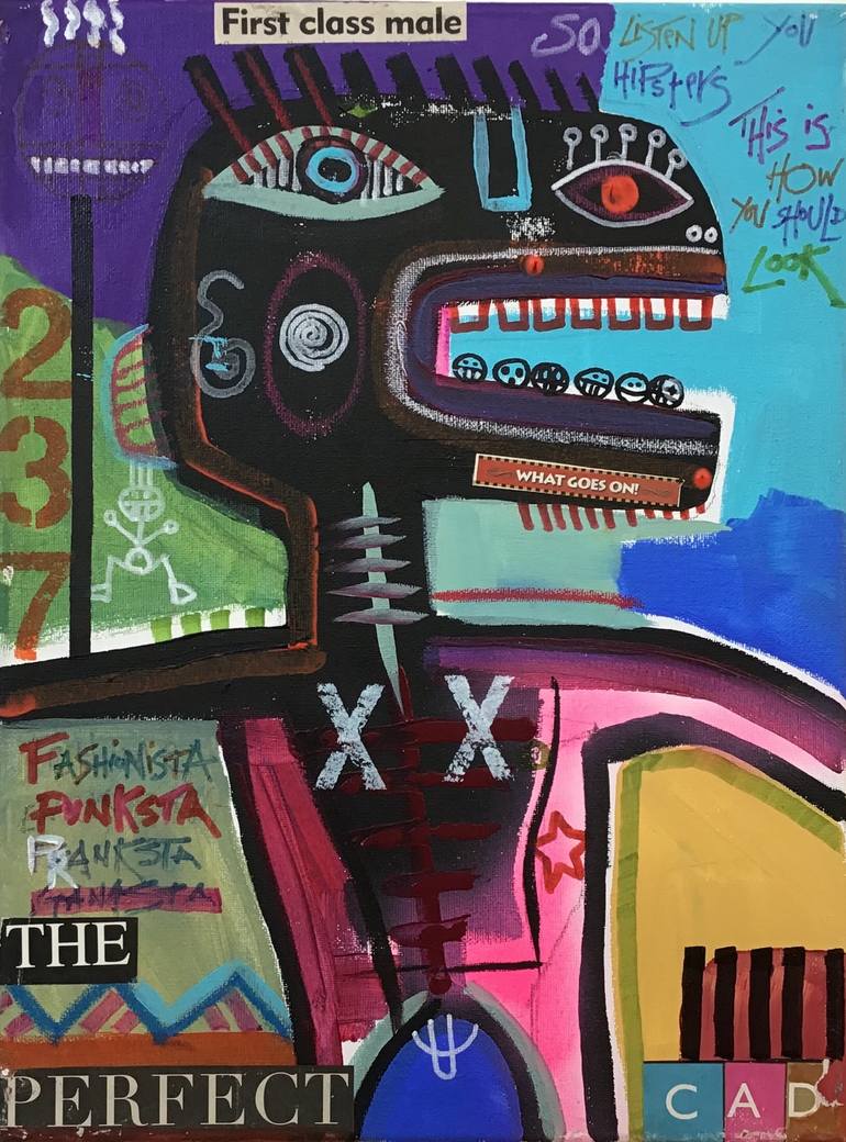 The Perfect Cad Painting by Jon Astrop | Saatchi Art