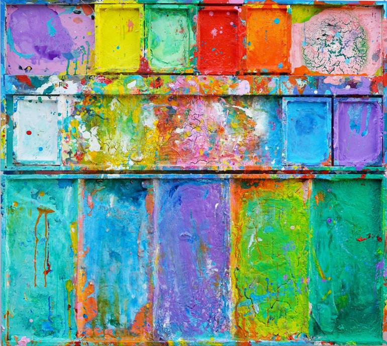 The Last Snow Painting by Mark Hellbusch | Saatchi Art